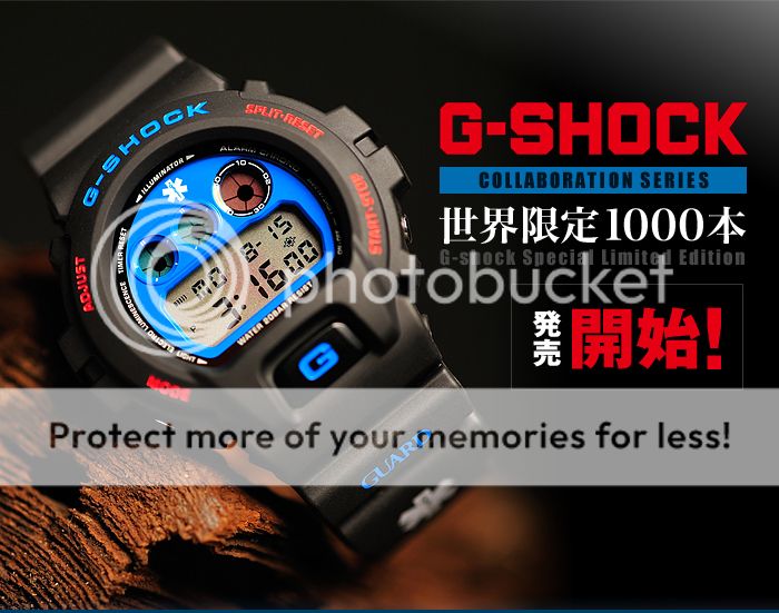 CASIO G-SHOCK DW-6900D-9 STAR OF LIFE (GUARD) 1000 pcs Special Limited ...