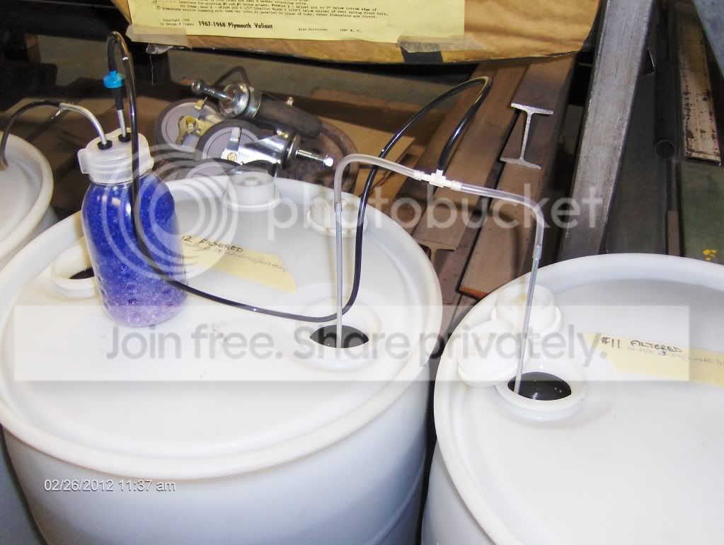 homebrewed WMO gravity filter | Cummins Diesel Forum
