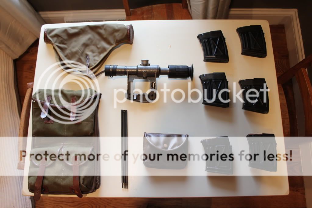 ALL SPF PSL mags, pouch, and scope | AK Rifles